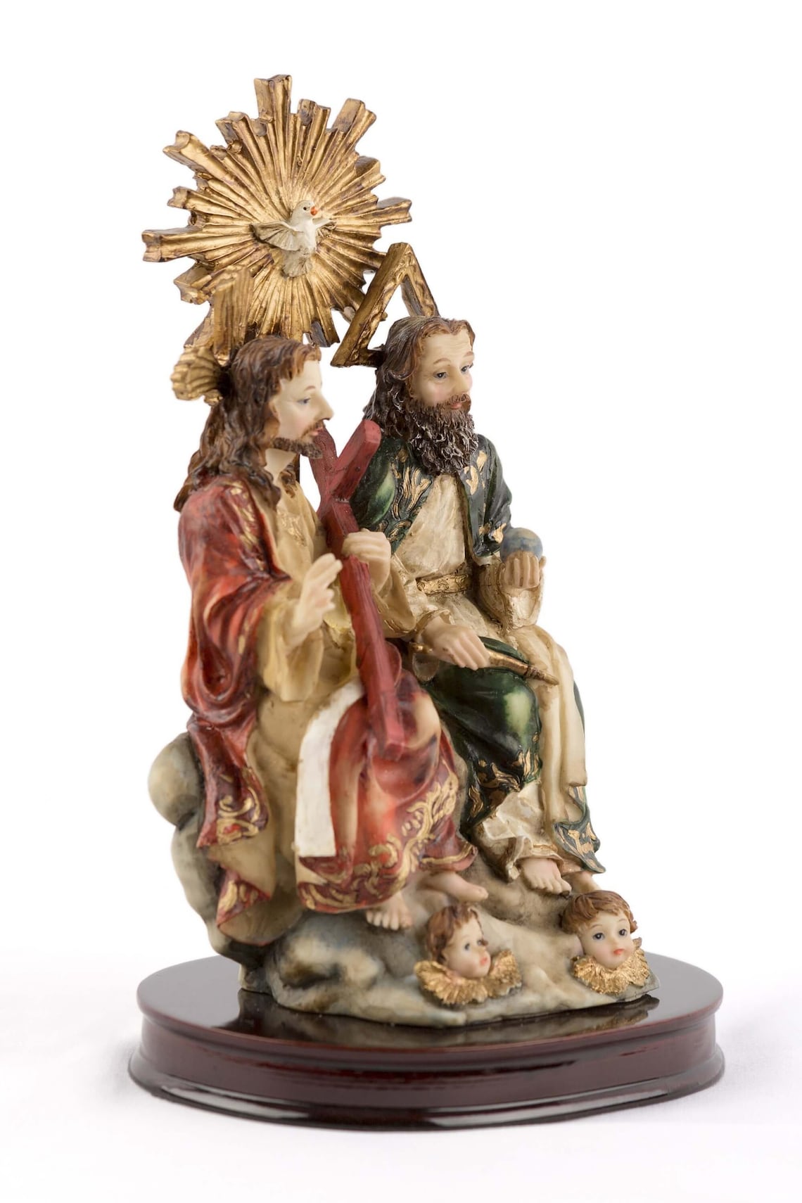 Statue of Holy Trinity, Holy Trinity, Holy Trinity Religious Figurine ...