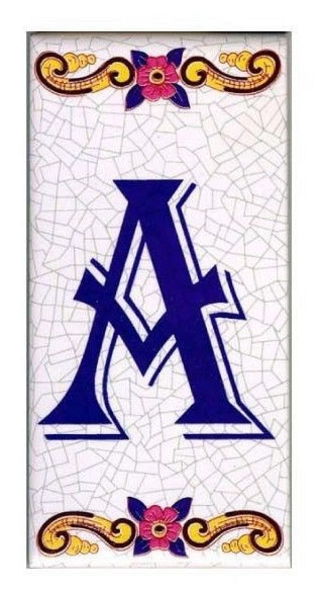 Tiles of Letters and Numbers, Tiles for Personalized Texts, Decorative ...