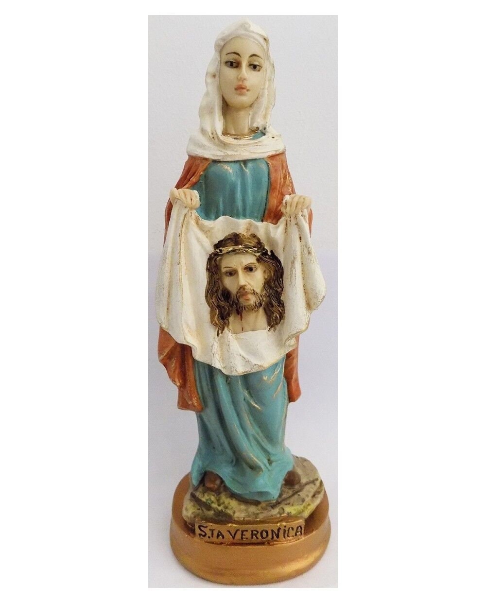 Statue of Saint Veronica, Saint Veronica Religious Figurine, Religious ...