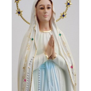 Statue of Our Lady Lourdes, Lourdes Statue, Our Lady Lourdes Religious ...