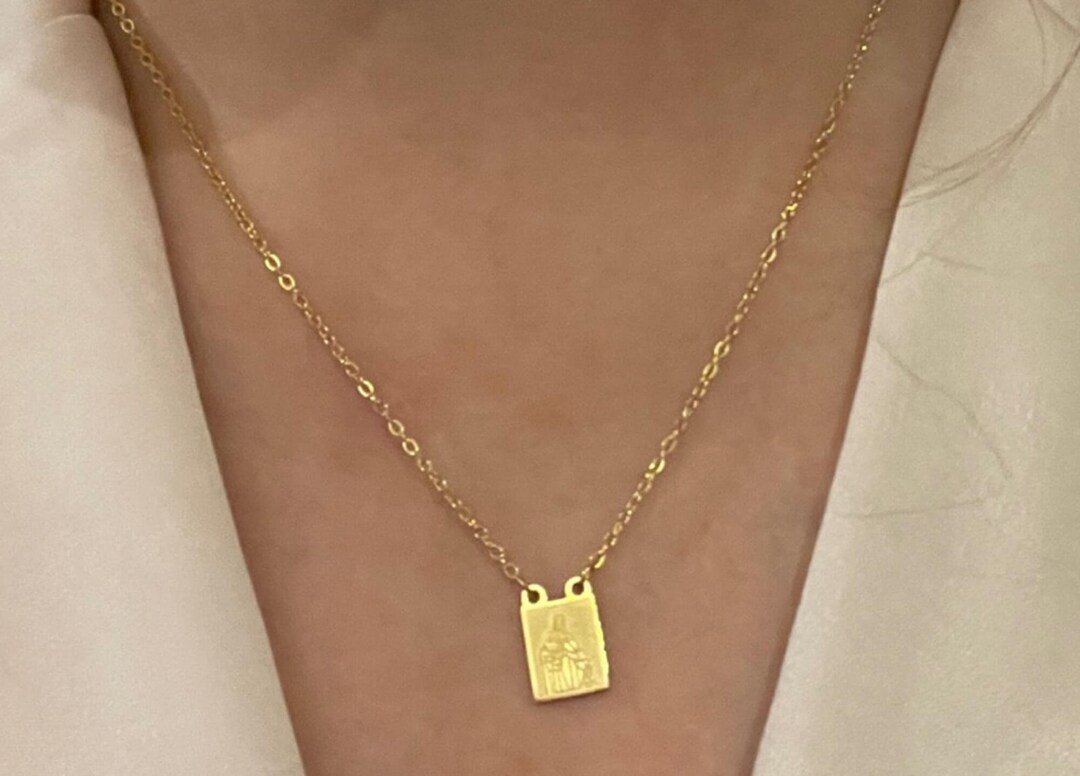 Scapular Pendant Handmade, Handmade Personalized Necklace, Pendant ...