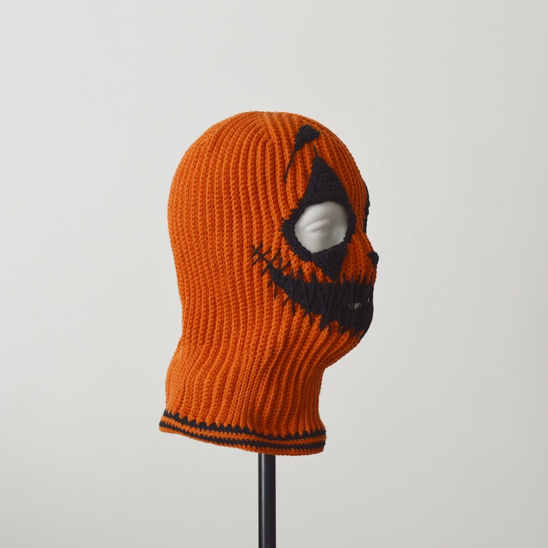 Custom Ghost Clown Crochet Balaclava Ski Mask for Men and - Etsy