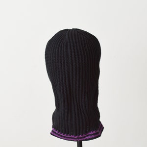 Custom Crochet Creepy Clown Mask 3 Holes Knit Joker Ski Hat Handmade ...