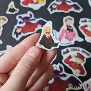 Hermitcraft Grian Watcher Ariana Griande Cute Guy Mumbo Jumbo Stickers ...