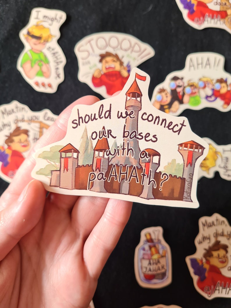 Life Series Inspired AHA Stickers - Etsy
