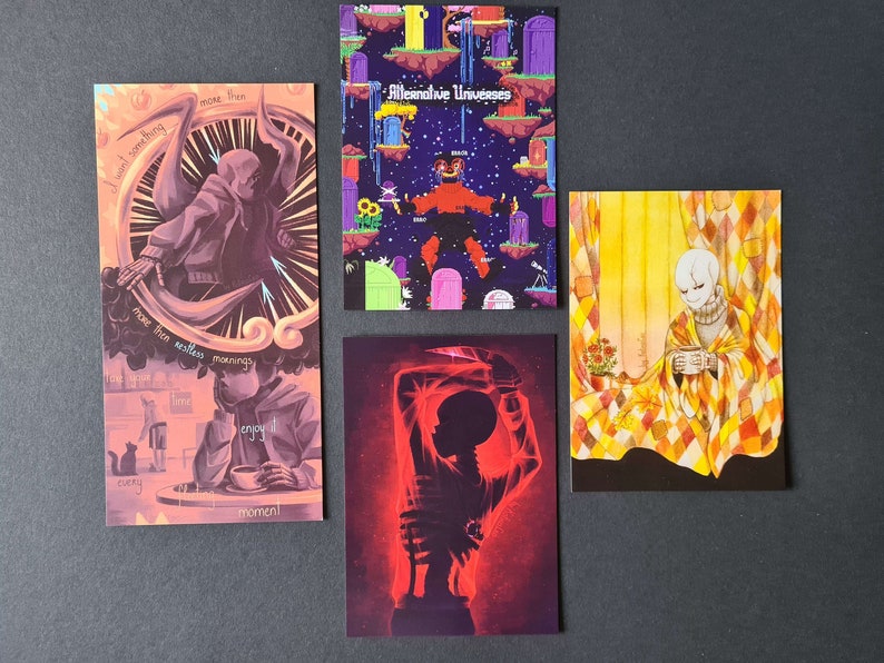 Undertale Postcards Error!sans Nightmare!sans Fluffynight Gaster Killer ...