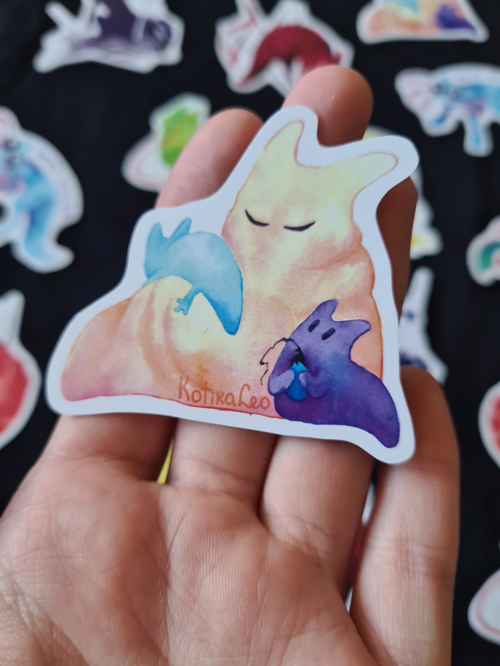 Rain World Stickers Slugcats Monk Survivor Saint Spearmaster Rivulet ...