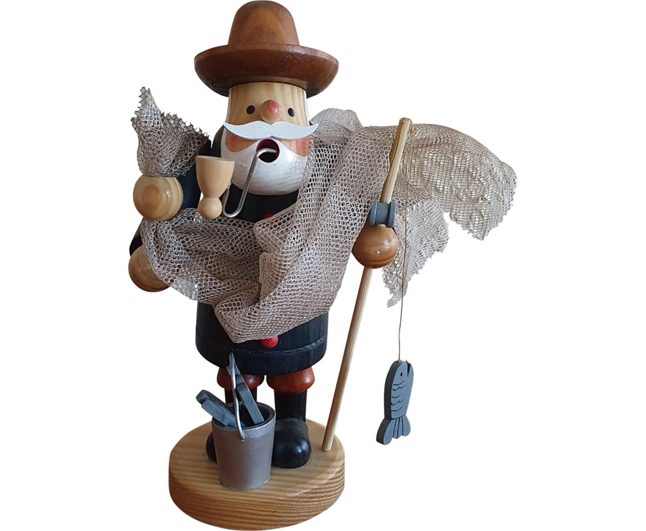 Räuchermännchen "fischer" "angler" - Etsy