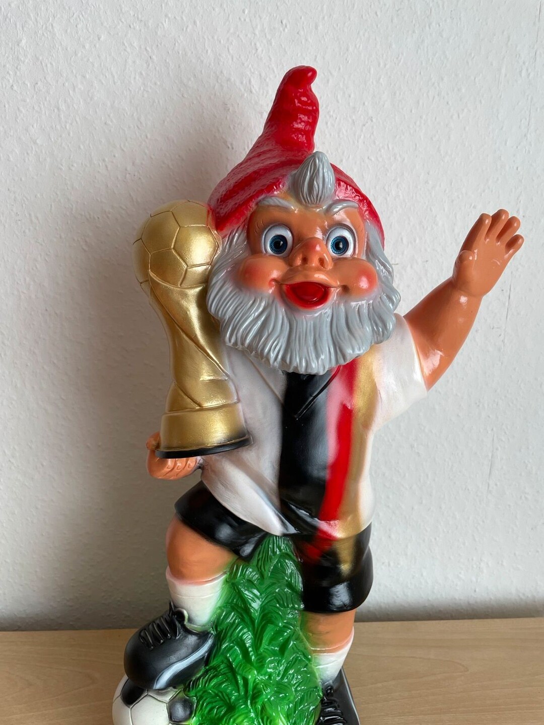 Garden Gnome With Trophy, Football, Football Fan, European Championship ...
