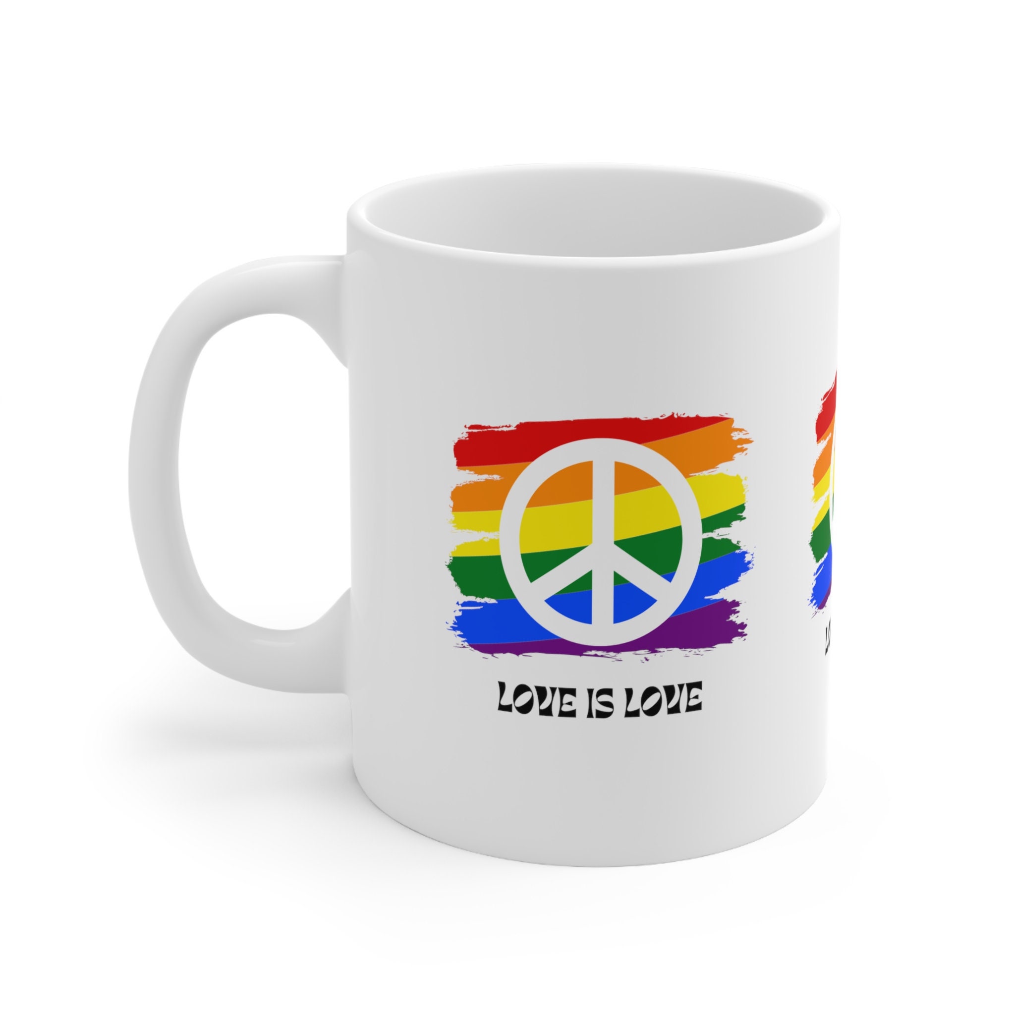 Inclusive Love Mug for BBF, Family, Friends LGBT Pride Gift for All - Etsy