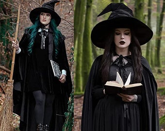 Black Wizard Cloak - Etsy