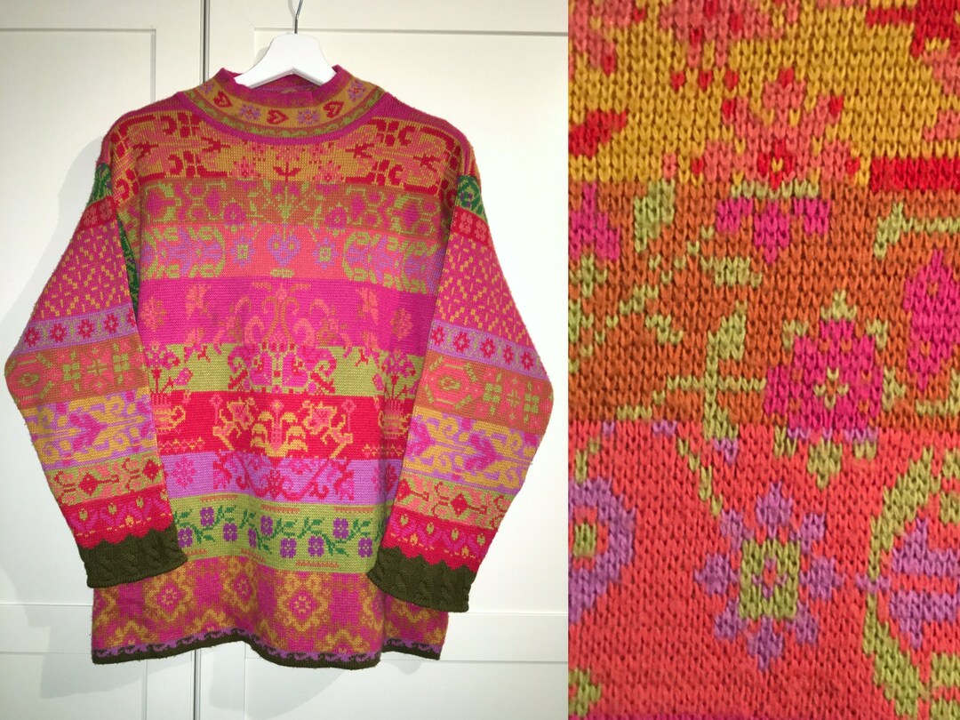 Vintage Cottagecore Sweater, Vintage Kidcore Jumper, 90s Clothing ...