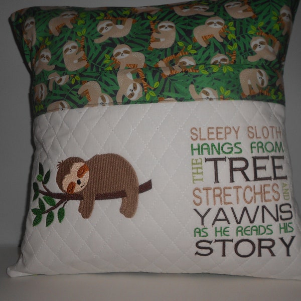 Sloth Pillow - Etsy