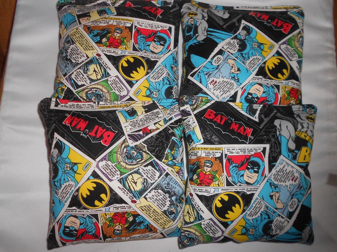 Set of 4 Batman Corn Hole Bags - Etsy