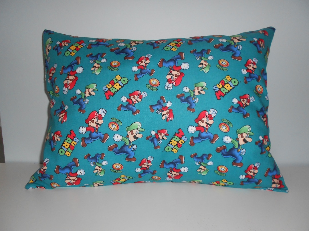Mario Travel Pillowcase With or Without Pillow - Etsy