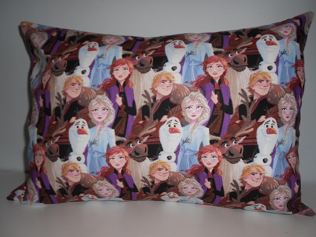 Frozen Elsa and Anna Travel Pillowcase With or Without Pillow - Etsy