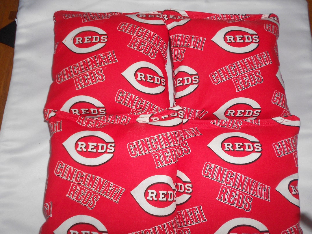 Set of 4 Cincinnati Reds Corn Hole Bags - Etsy