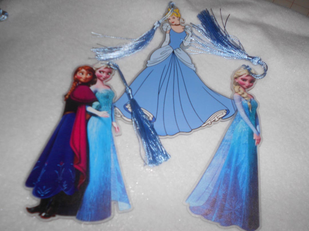 Disney Princesses With Tassel, Book Lovers Gift , Disney Lover, - Etsy
