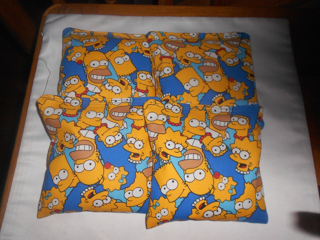 Set of 4 Cartoon Corn Hole Bags - Etsy