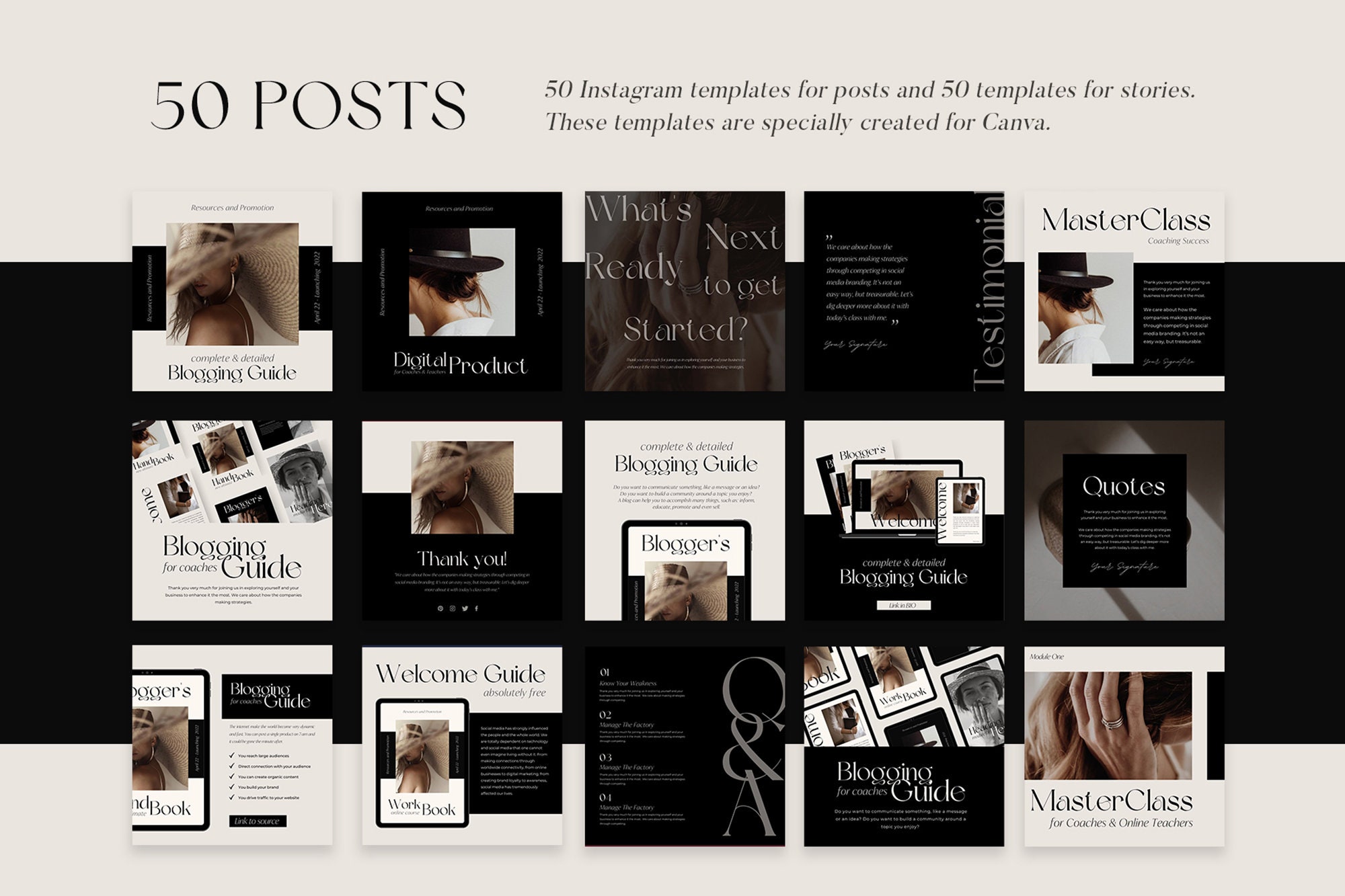 Digital Product Mockups for Social Media. Online Course Mockup Bundle ...