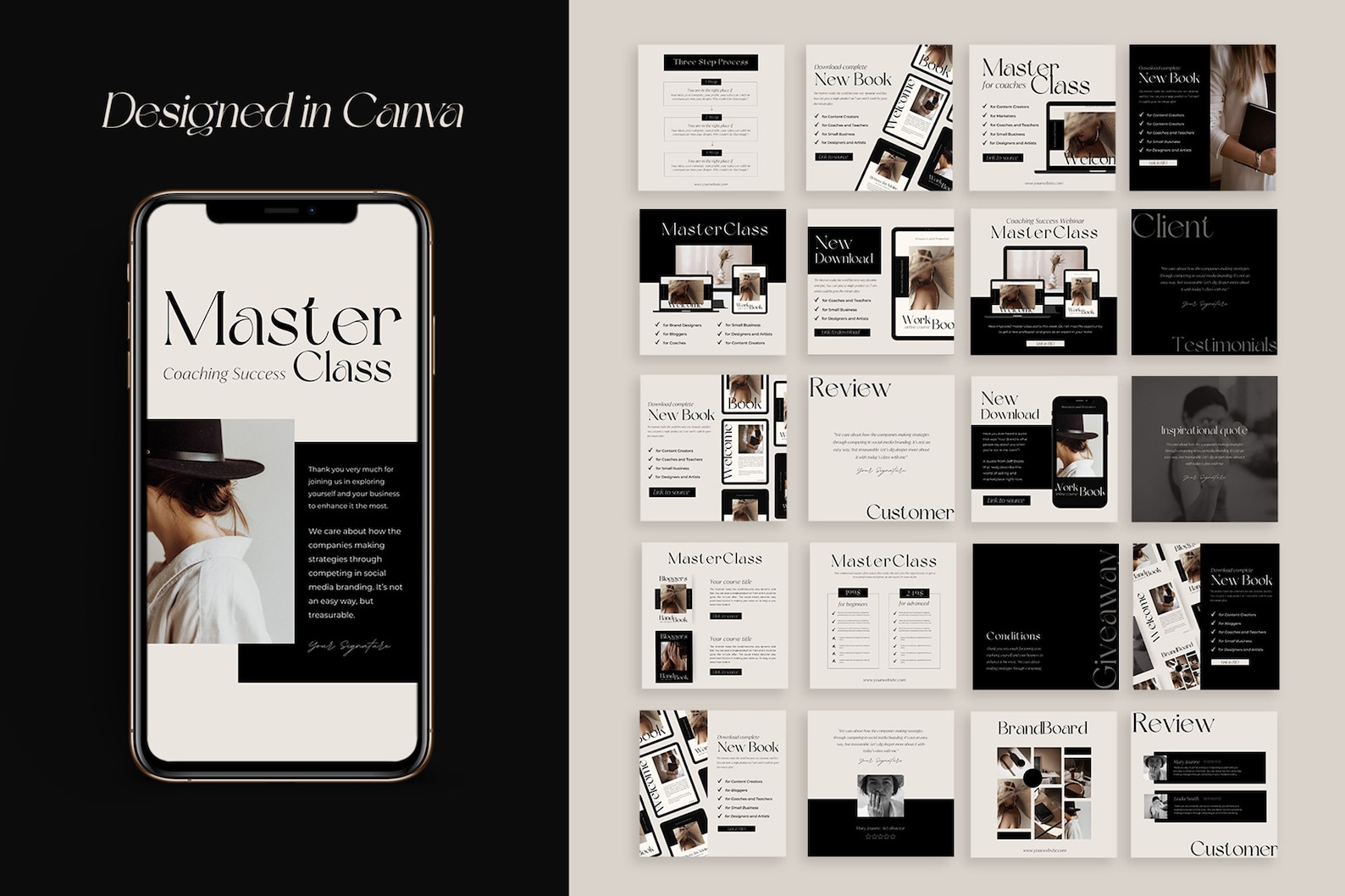 Digital Product Mockups for Social Media. Online Course Mockup Bundle ...