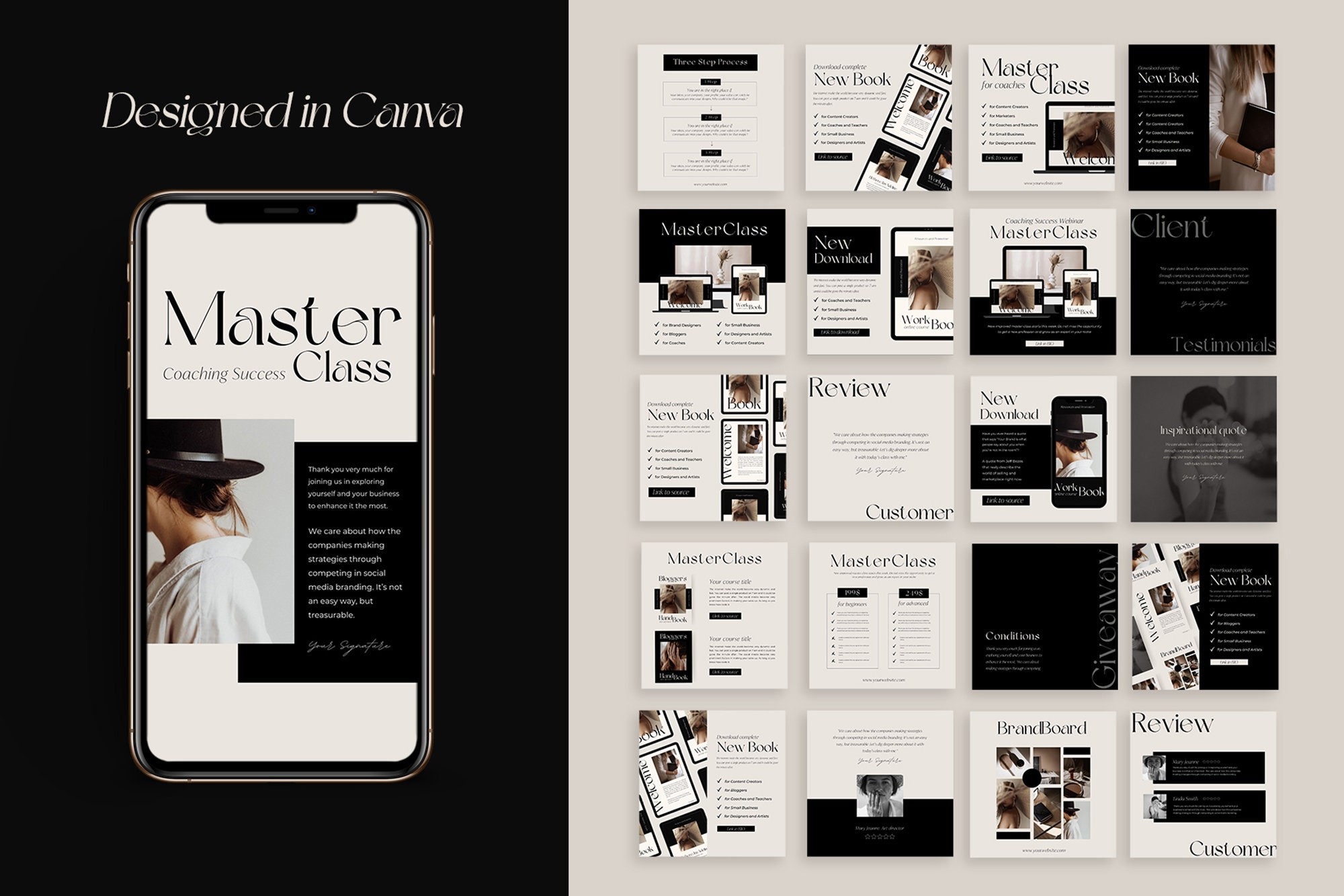 Digital Product Mockups for Social Media. Online Course Mockup Bundle ...