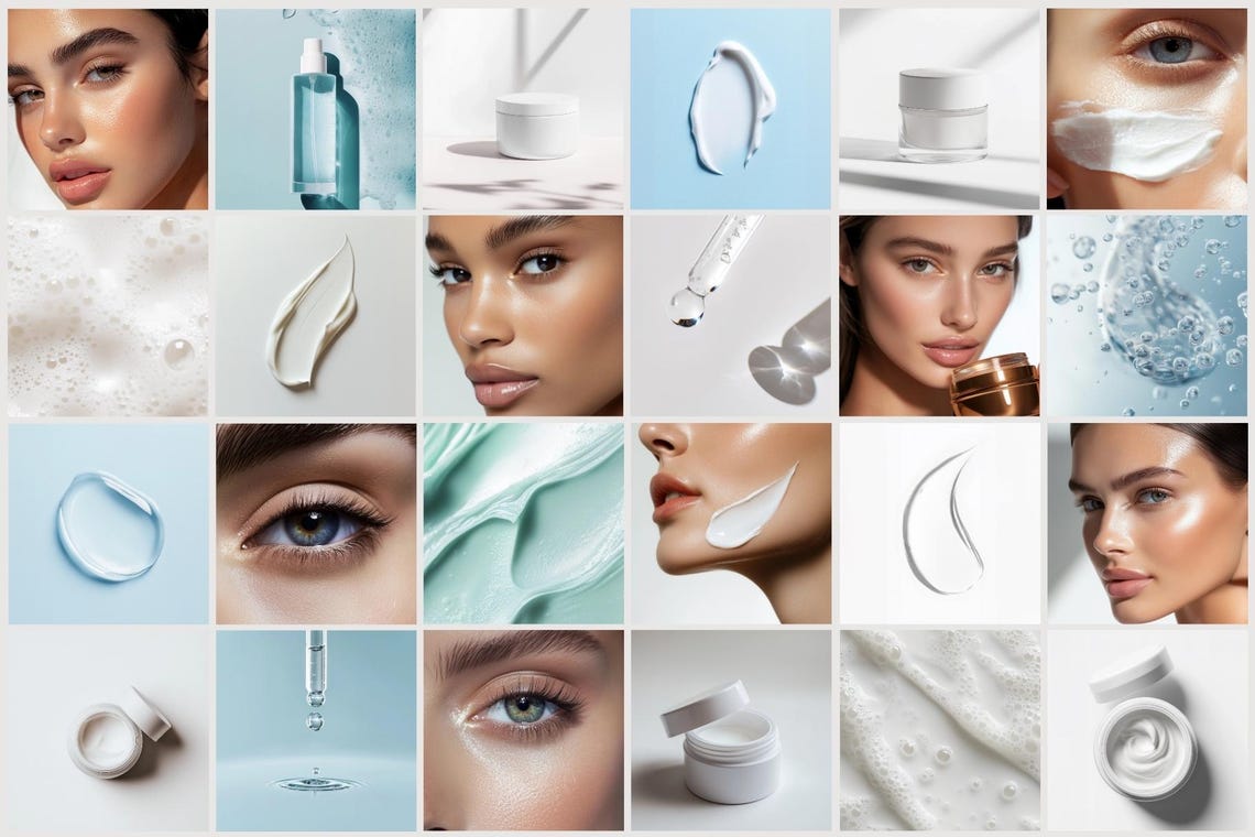 100 Skincare Stock Photos White, Beauty Stock Models, Skincare Pics ...
