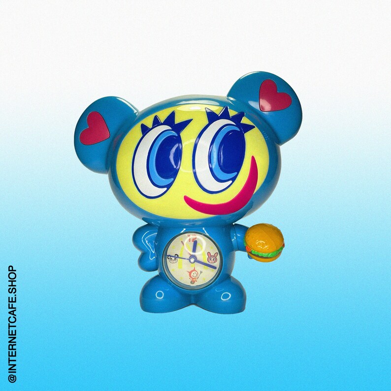 ANGEL BLUE Nakamura-kun ~ Rare Alarm Clock ~ 2000s Mezzo Piano ...