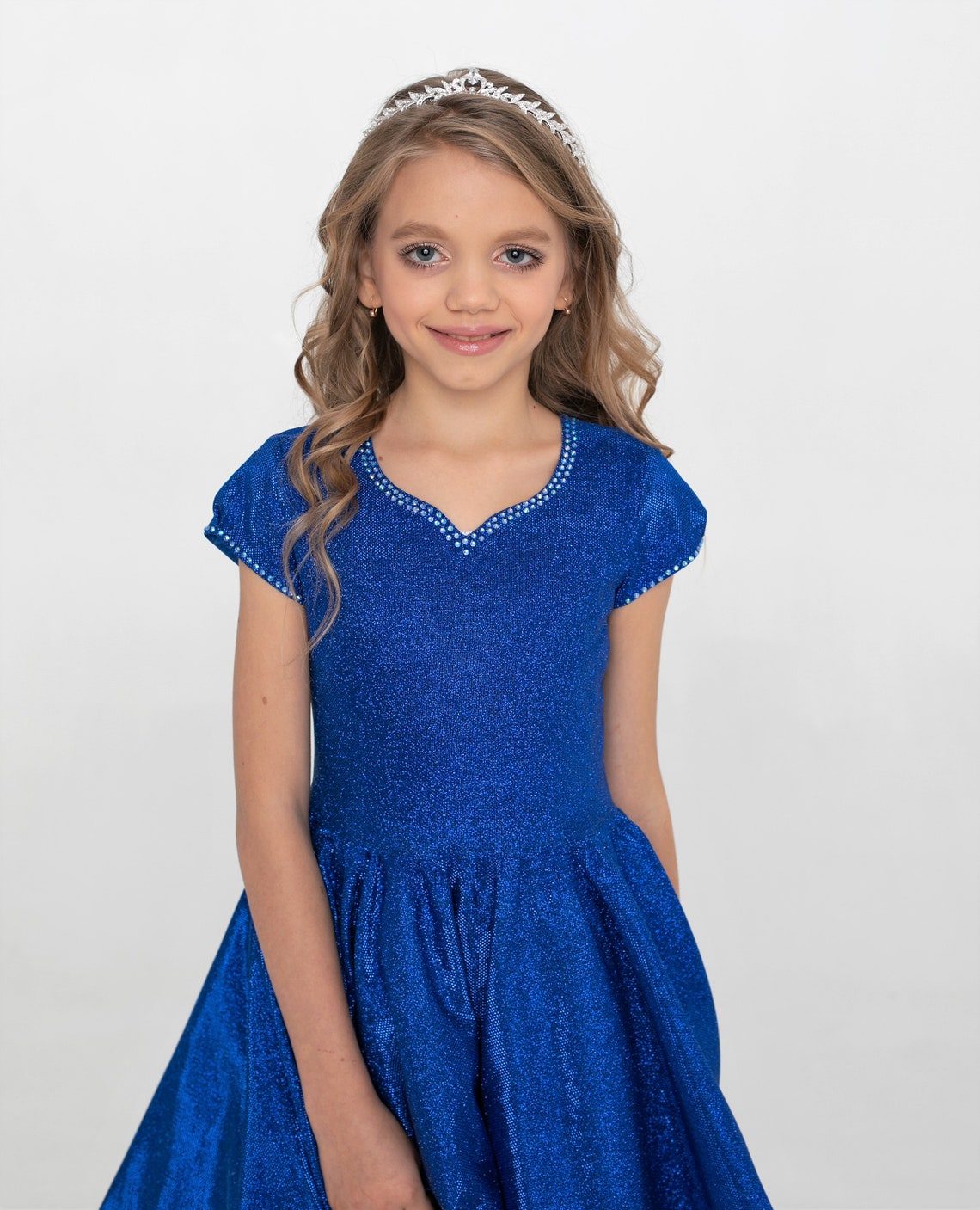 Special Occasion Glitter Dress Princess Dress Fashion Girl Flower Girl ...