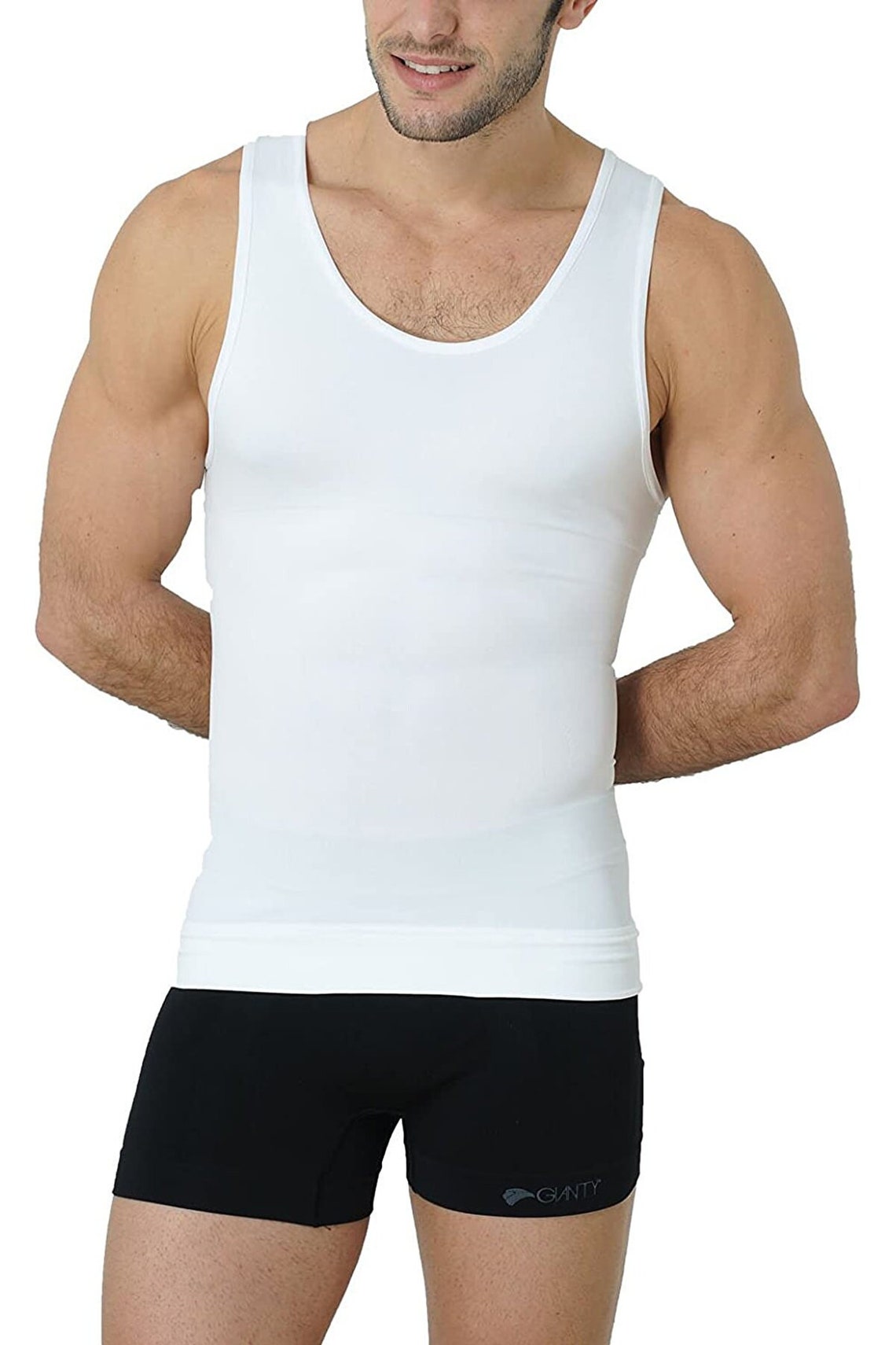 Sleeveless Singlet Corset,man Shapewear,wedding Savior,attenuator,2 Cm ...