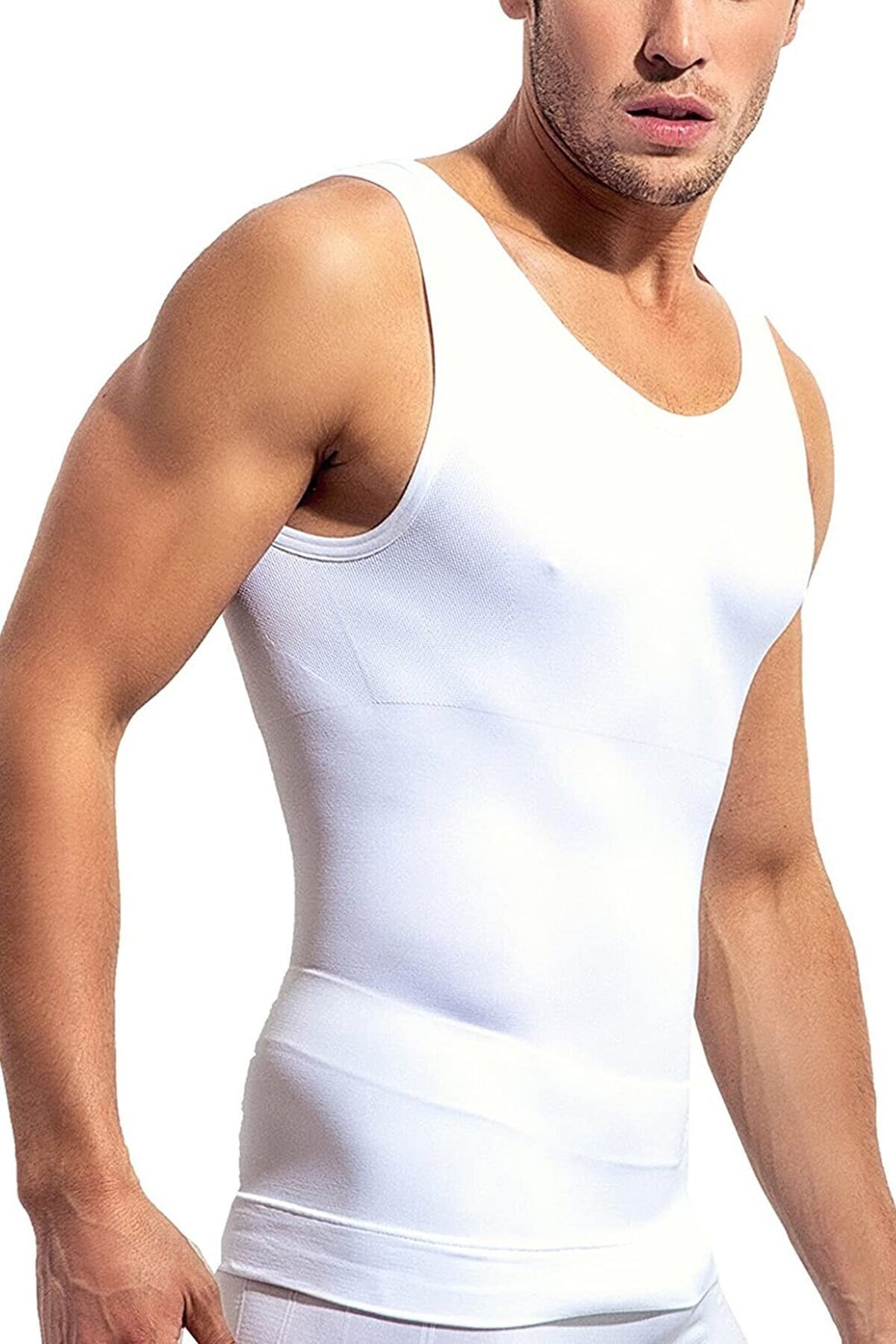 Sleeveless Singlet Corset,man Shapewear,wedding Savior,attenuator,2 Cm ...