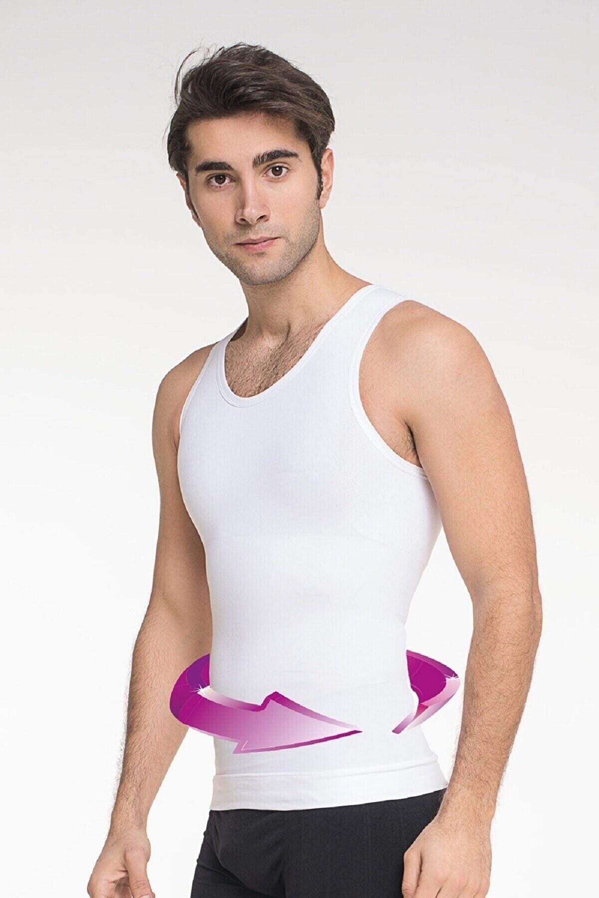 Sleeveless Singlet Corset,man Shapewear,wedding Savior,attenuator,2 Cm ...