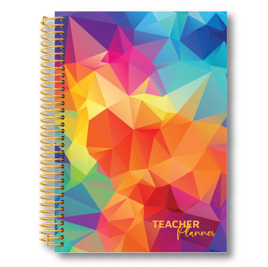 Australian Teacher Planner 2025 Geometric Weekly - Etsy