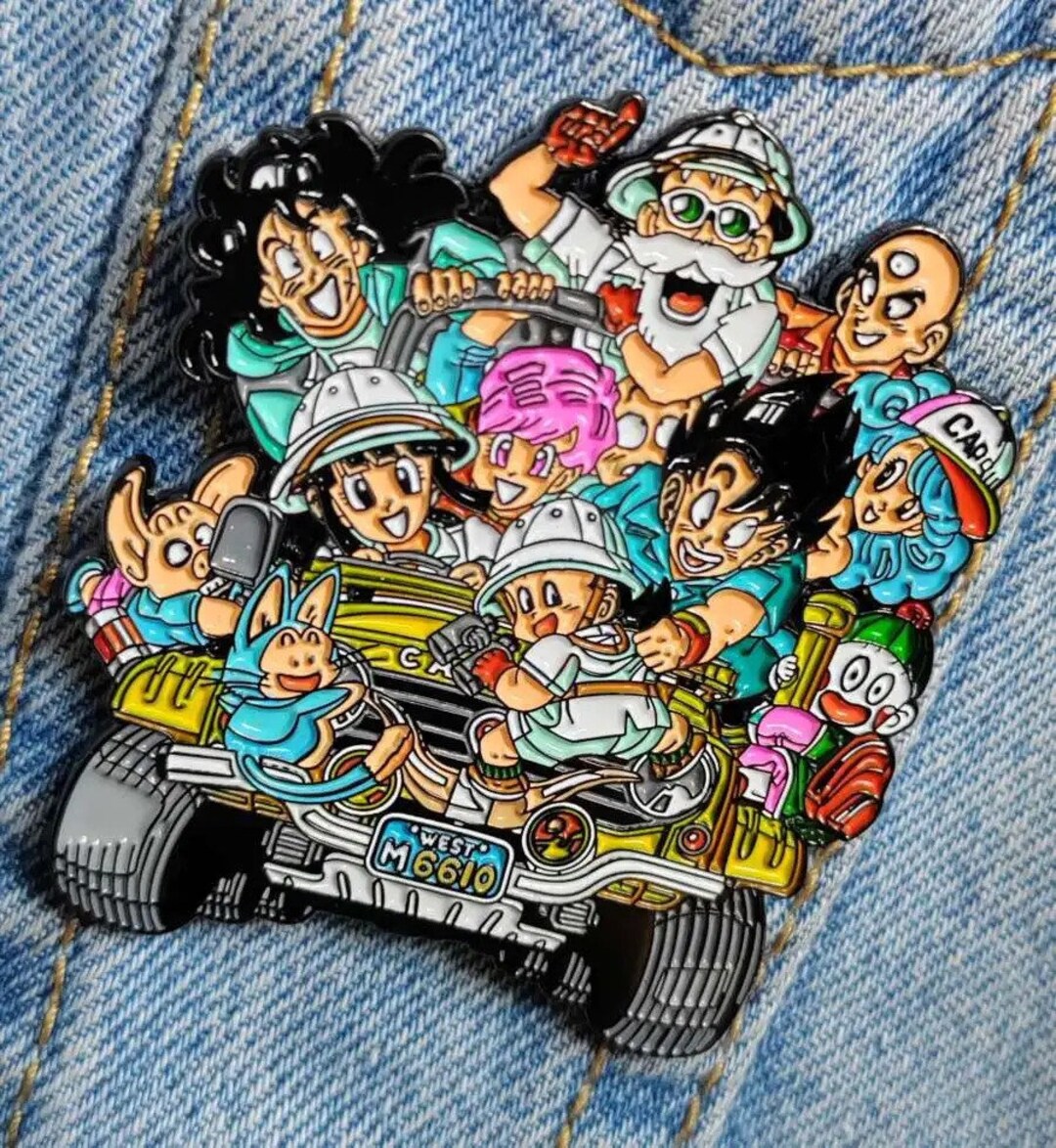 Dragon Ball Z - Chaotic Buggy Enamel Pin - Etsy