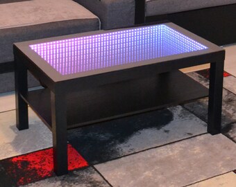 Infinity Mirror Table | Etsy