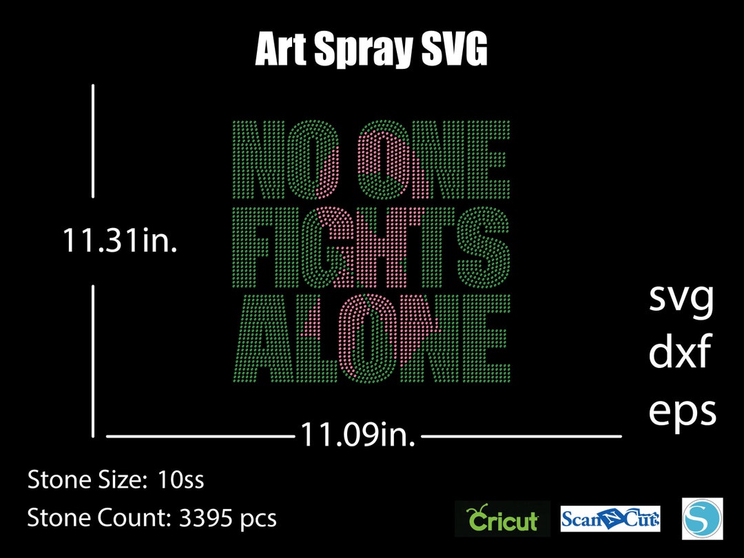 Cancer Ribbon Rhinestone Template SVG | DXF | Cricut, Silhouette ...