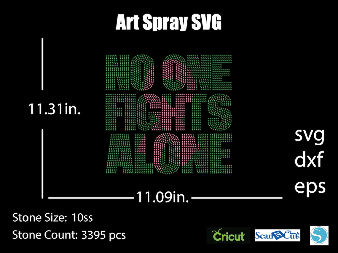 Cancer Ribbon Rhinestone Template SVG | DXF | Cricut, Silhouette ...