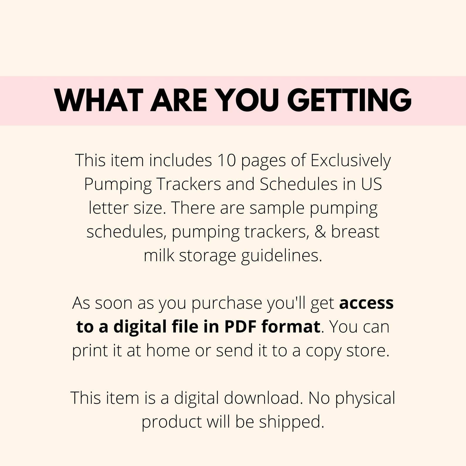 Exclusively Pumping Trackers & Schedules Printable, Pumping Mom Journal ...