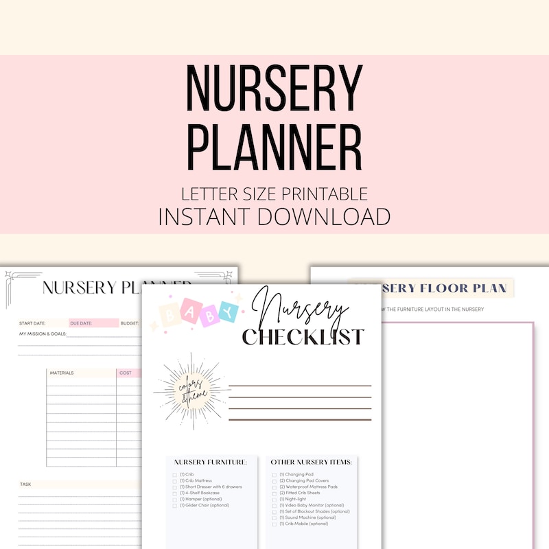 Nursery Printables - Etsy