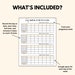 Kick Count Log Printable, Baby Kick Count Chart PDF, Fetal Movement Log ...