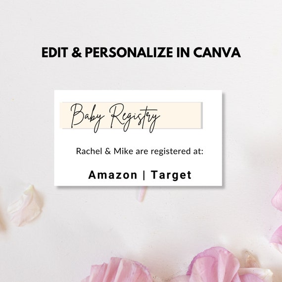 Target Baby Registry Printable Cards How To Get The Most Out Of Your