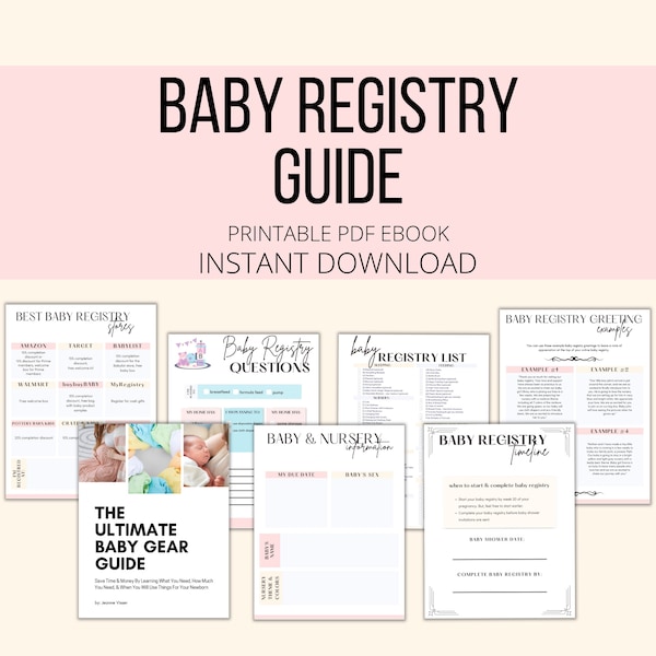 Baby Registry - Etsy