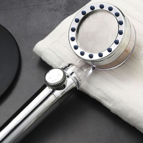 Rotating Shower Head 360 Water Saving With Small Fan High - Etsy UK