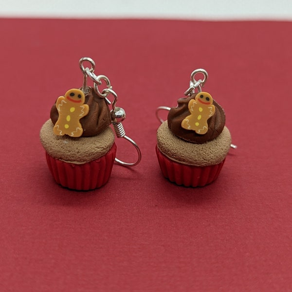 Gingerbread Earrings - Etsy