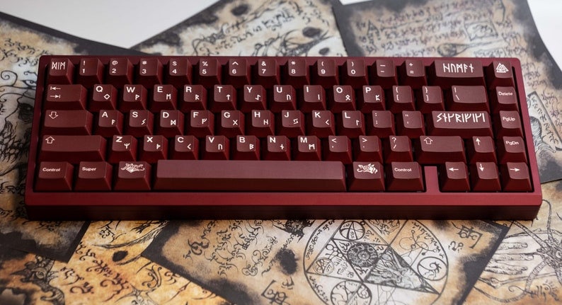 155PCS Blood Sacrifice Theme Keycap Set Cherry Keycap MX - Etsy