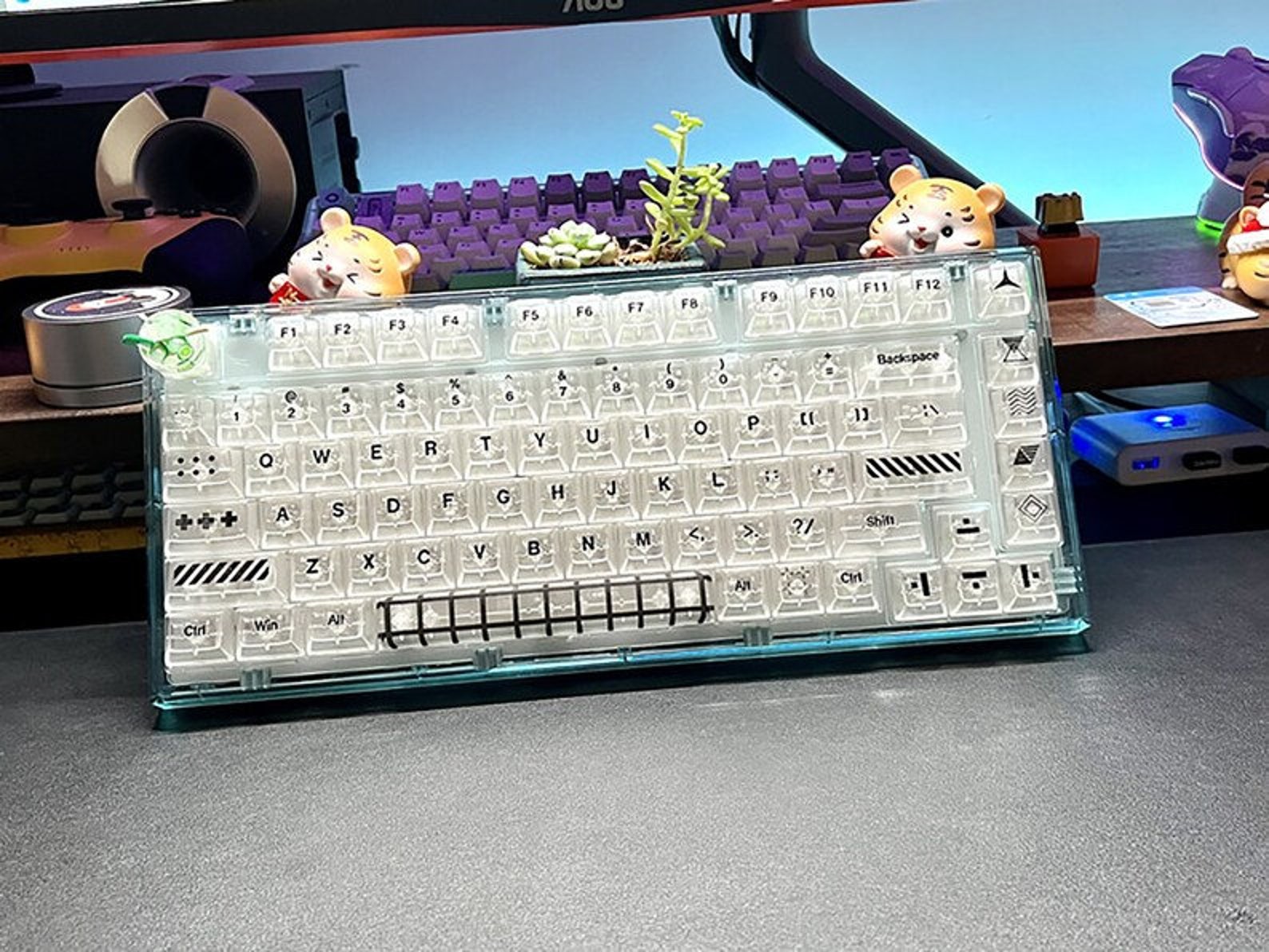 138PCS Transparent Theme Keycap Simple Keycap Set Mechanical - Etsy