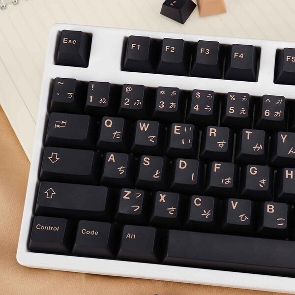 Black Japanese Keycap - Etsy
