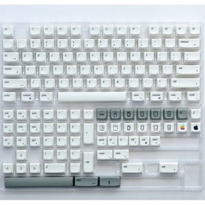 Custom Keycaps 127 Pcs Mac Set for Gamers Apple Theme Classic for ...