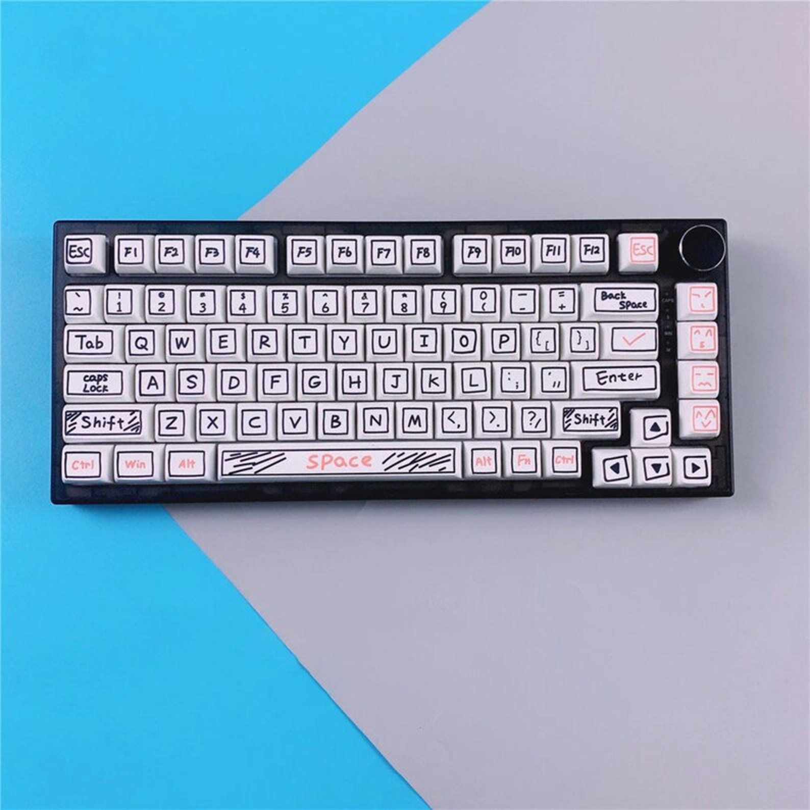 Cute & Cool 126pcs Graffiti Funny Keycaps Set for Mechanical - Etsy