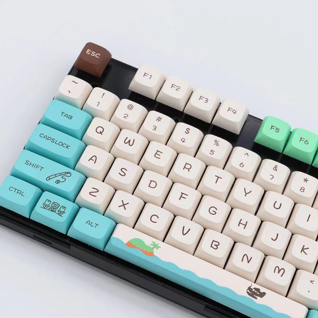 Village Life Keycap Set, XDA Profile, Cute Art, PBT, Mac Friendly ...